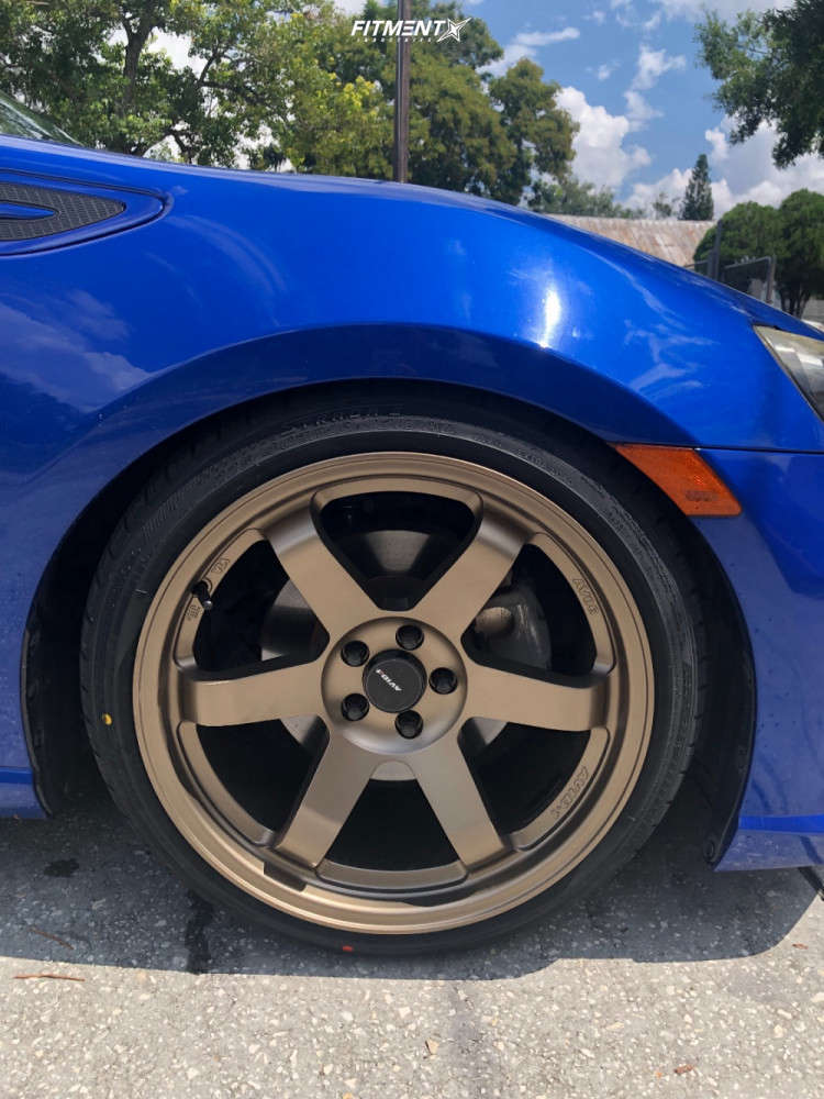 2016 Subaru BRZ Limited with 18x9.5 AVID1 AV6 and Vercelli 225x40 on Coilovers | 1860518 ...