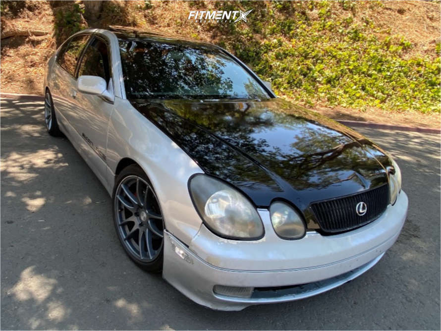1999 Lexus GS300 Base with 18x8.5 AVID1 AV32 and Continental 255x45 on ...
