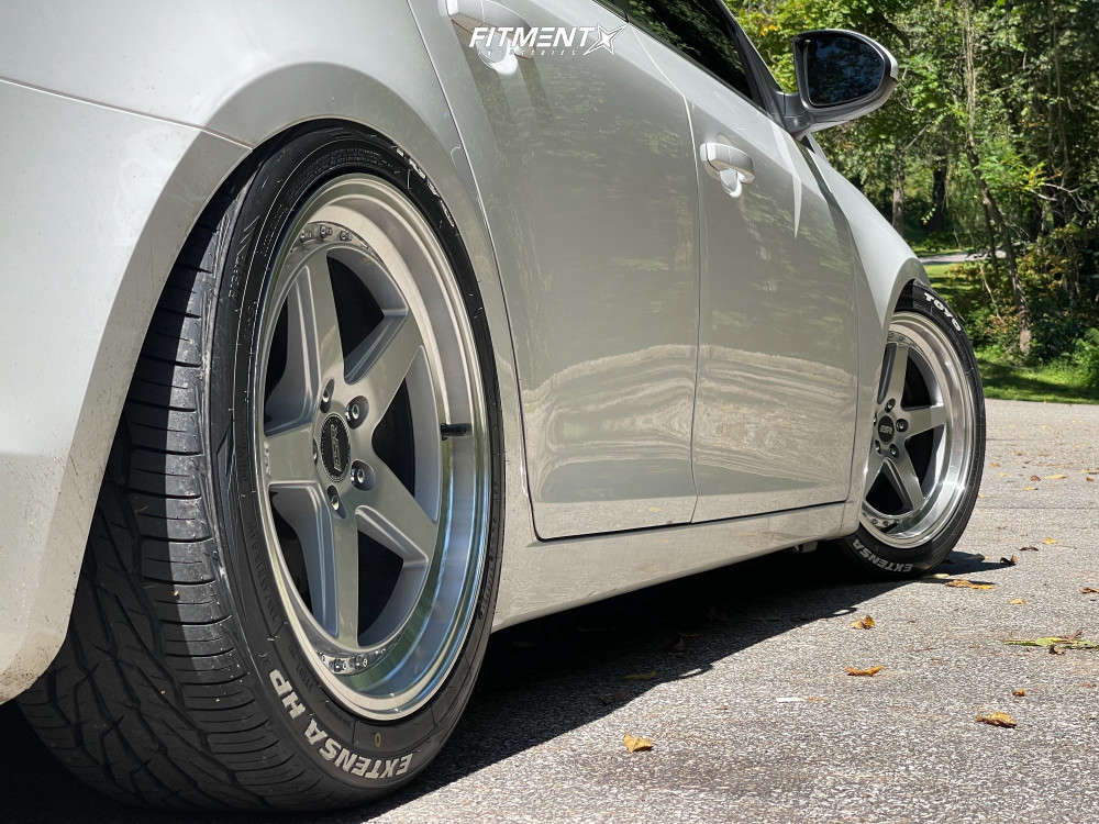 2013 Chevrolet Cruze Eco with 18x8.5 ESR Cs5 and Toyo Tires 235x45 on ...