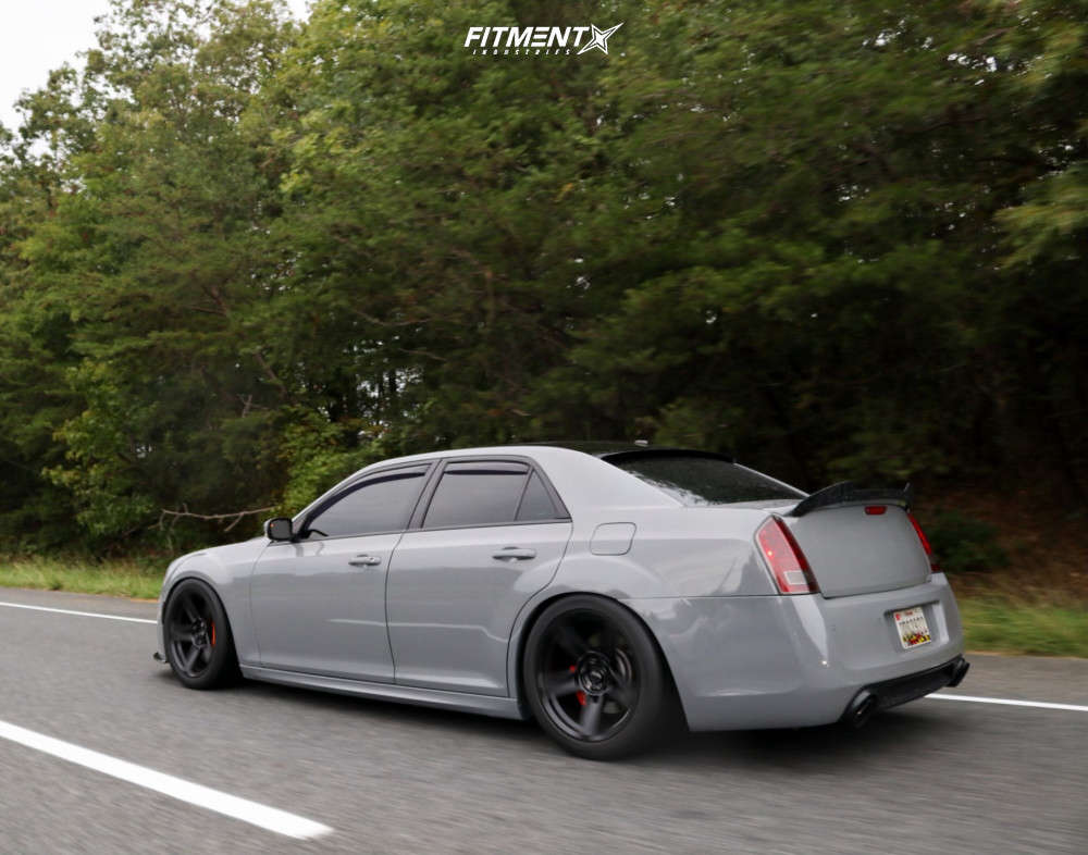 2012 Chrysler 300 SRT8 with 20x9.5 American Racing Hellion and Cooper ...