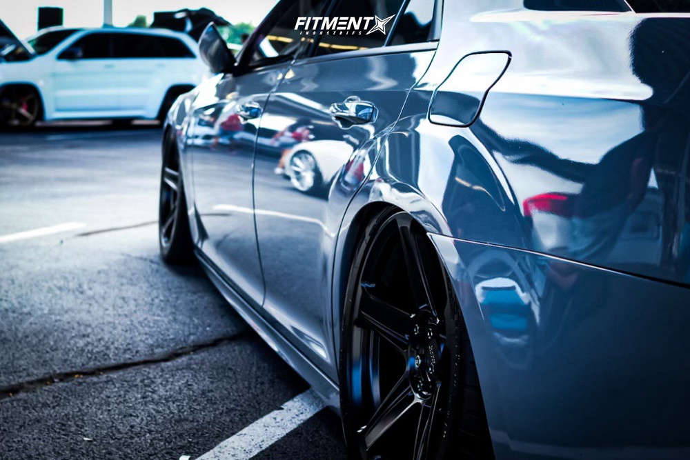 2012 Chrysler 300 SRT8 with 20x9.5 American Racing Hellion and Cooper ...