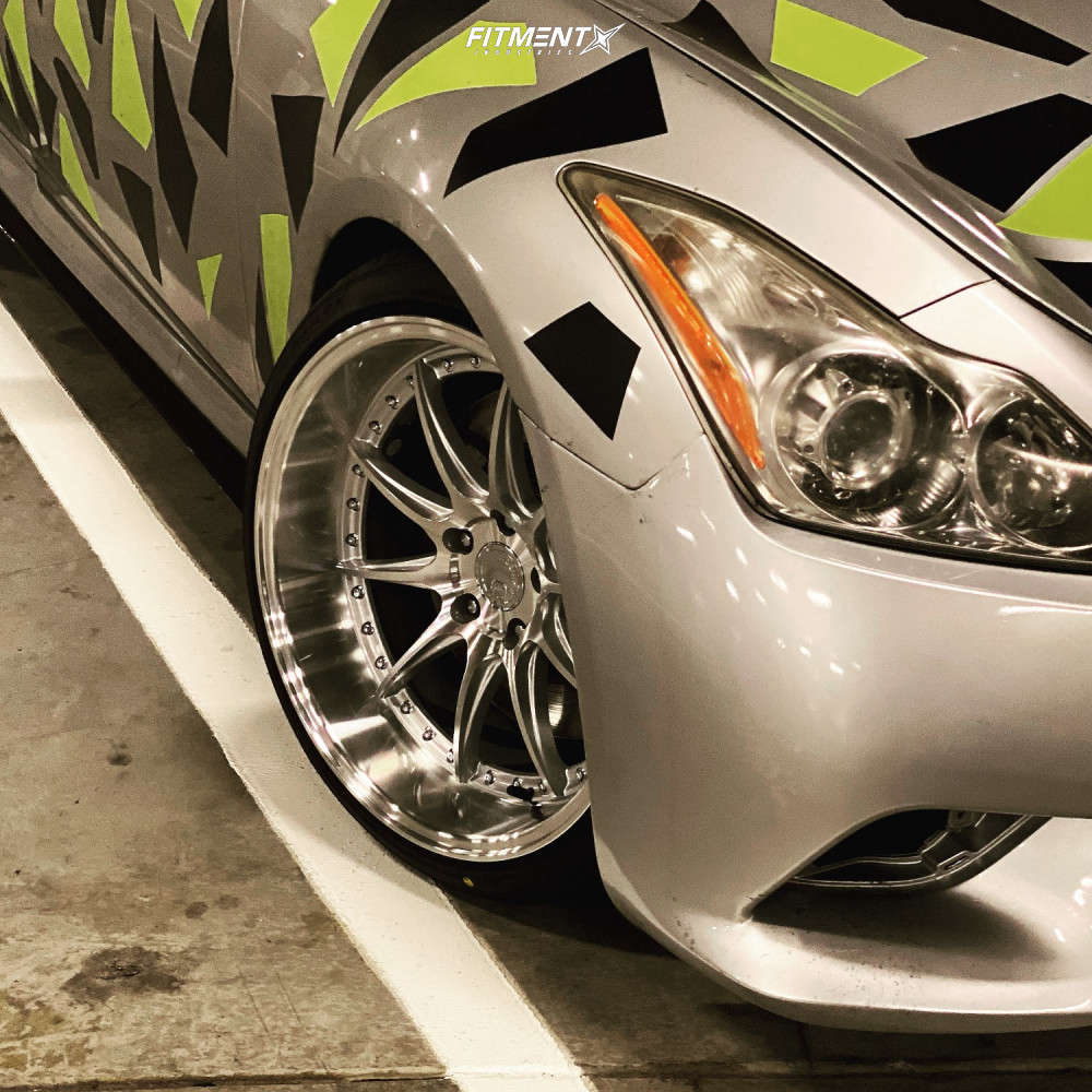 2010 INFINITI G37 Sport with 19x11 Aodhan Ds07 and Sailun 255x35 on ...