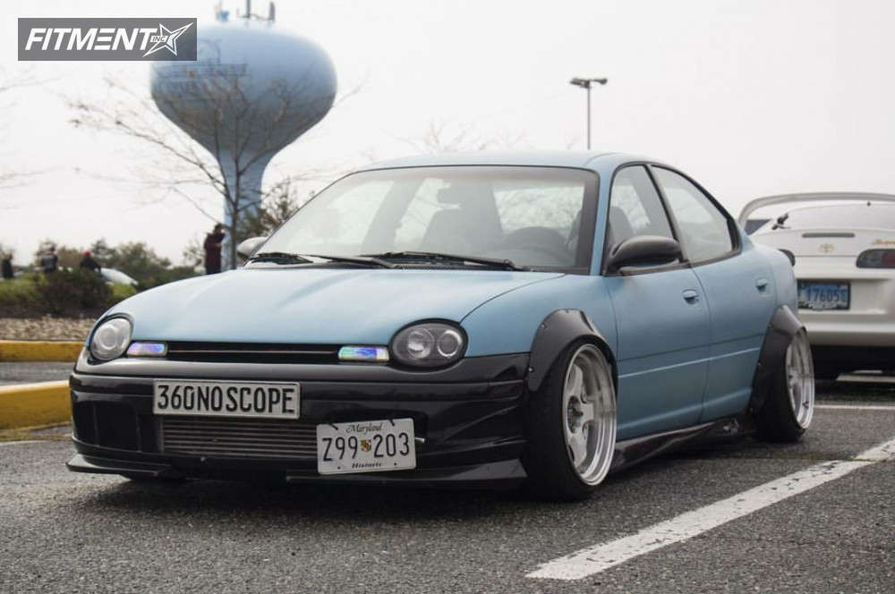 1996 Dodge Neon Base with 17x10 Work Meister and Nankang 205x40 on ...