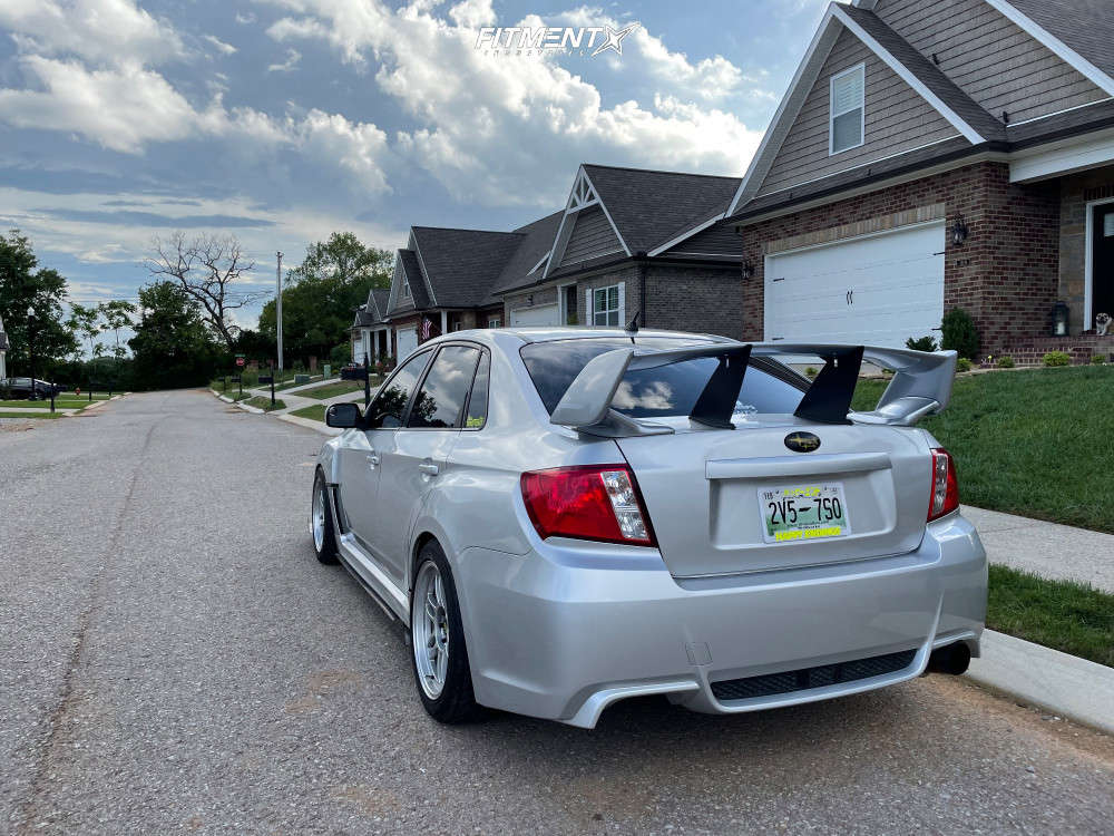 2011 Subaru WRX WRX Premium with 17x9 Enkei Rpf1 and Federal 255x40 on ...