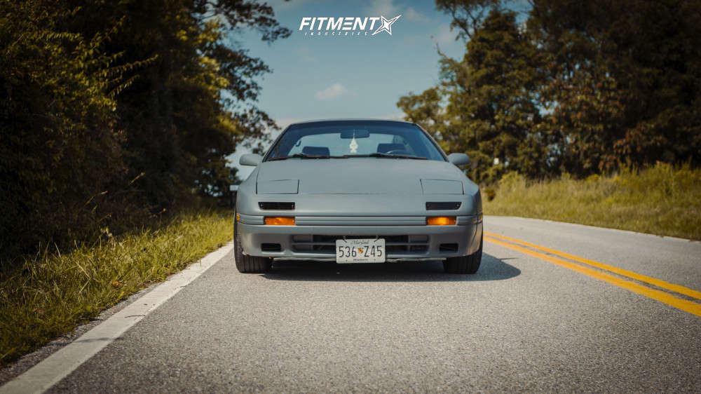 1986 Mazda RX-7 GXL with 17x9 MST Time Attack and Firestone 215x45 on ...
