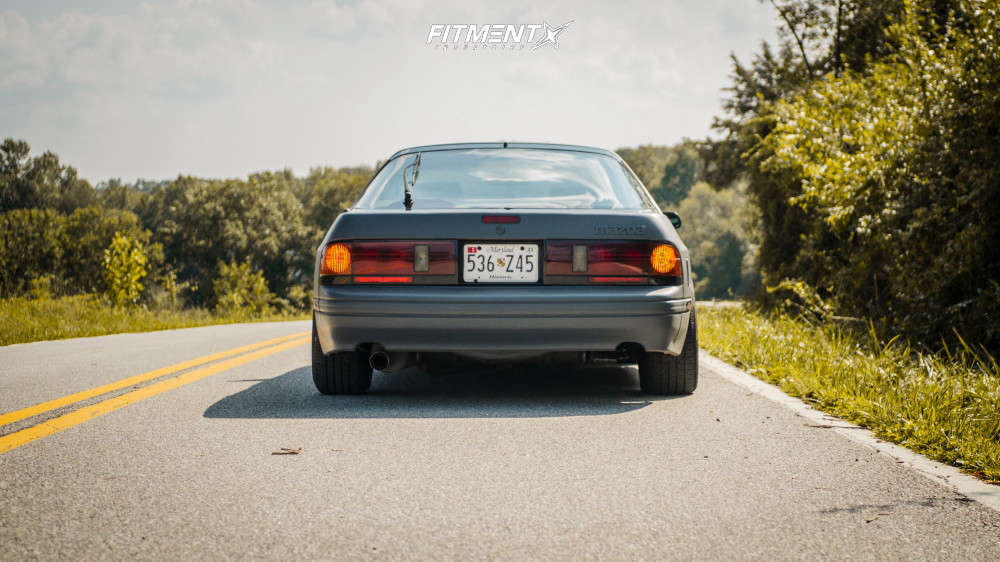 1986 Mazda RX-7 GXL with 17x9 MST Time Attack and Firestone 215x45 on ...