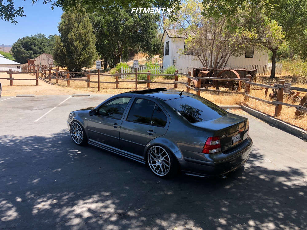 2003 Volkswagen Jetta GLI with 18x8.5 Anovia Elder and Firestone 215x40 ...