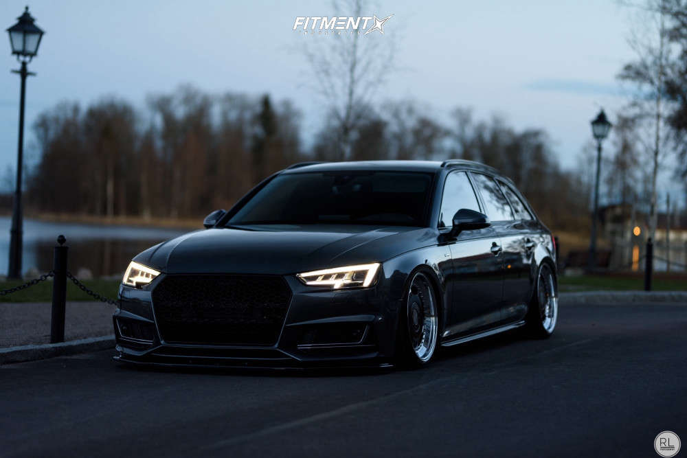 2018 Audi A4 Quattro Premium Plus with 19x9 Lorinser Rsk2 and Sunny ...