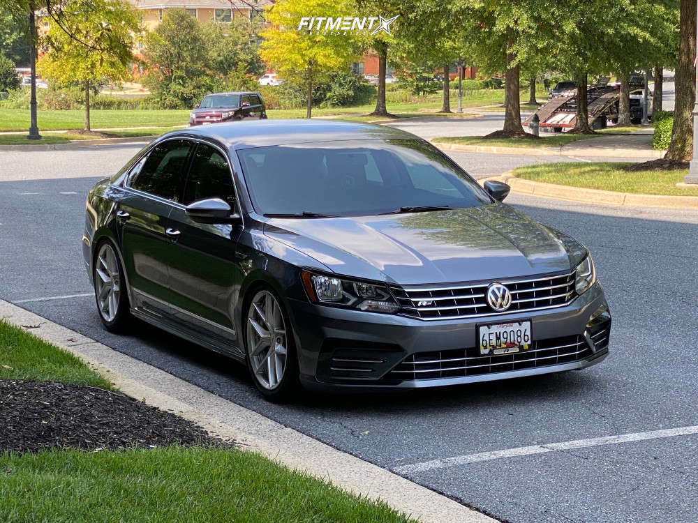 2017 Volkswagen Passat R-Line with 19x8.5 Rotiform Flg and Achilles ...