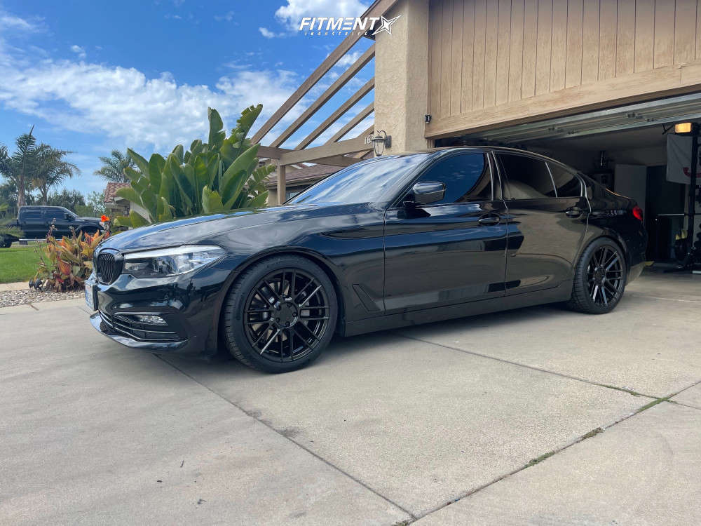 2018 BMW 530i Base with 19x8.5 TSW Mosport and Continental 245x40 on ...