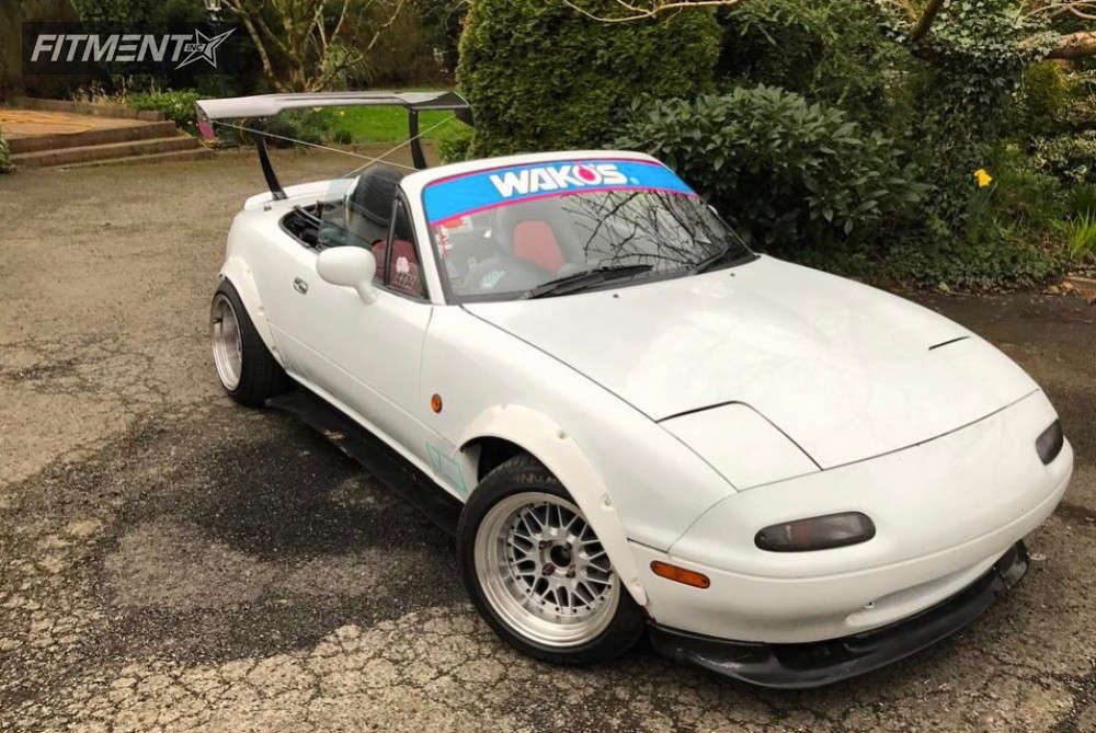 1994 Mazda MX-5 Miata Base with 15x8 Rota Kensei and Michelin 195x50 on ...