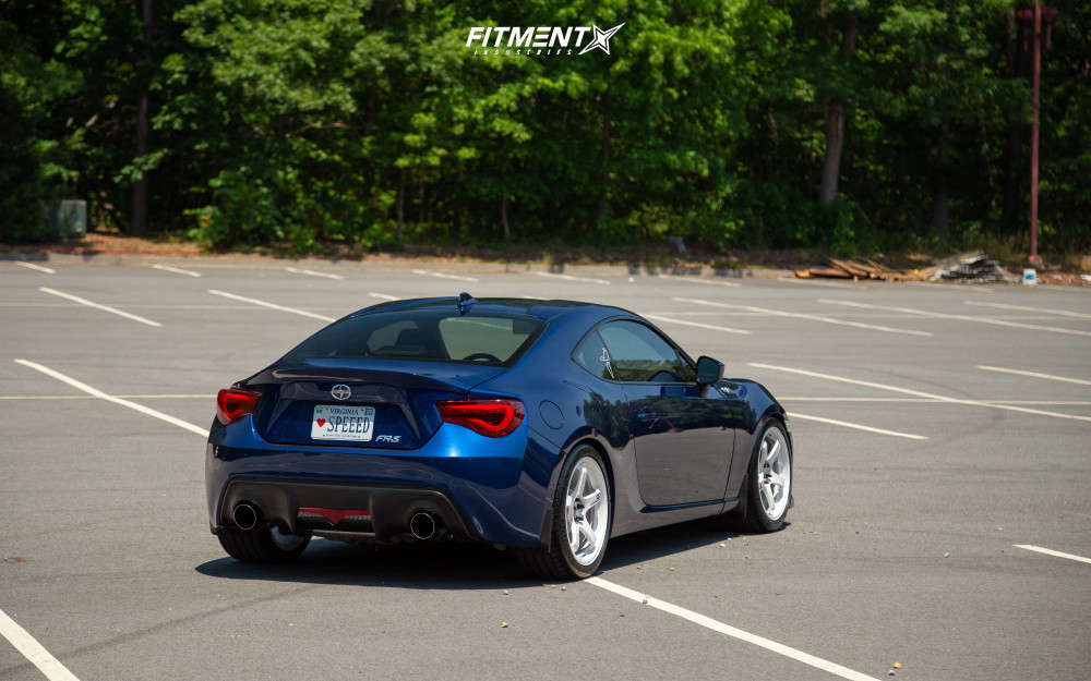 2015 Scion FR-S Base with 18x9.5 Advan Racing GT and Michelin 265x35 on ...