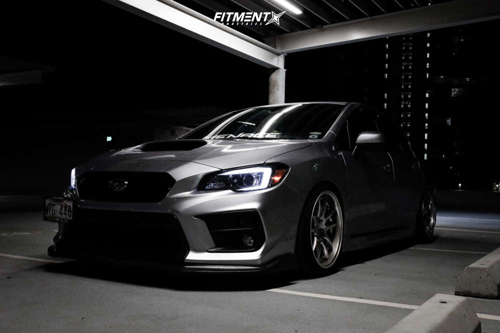 2020 Subaru WRX Limited with 18x9.5 Aodhan Ds02 and Kumho 225x40 on ...