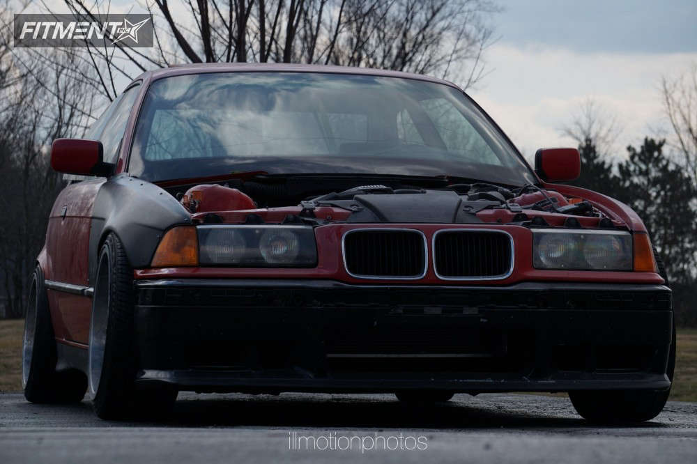 1992 BMW 325is Base with 17x8 BBS Super RS and Hankook 205x40 on ...