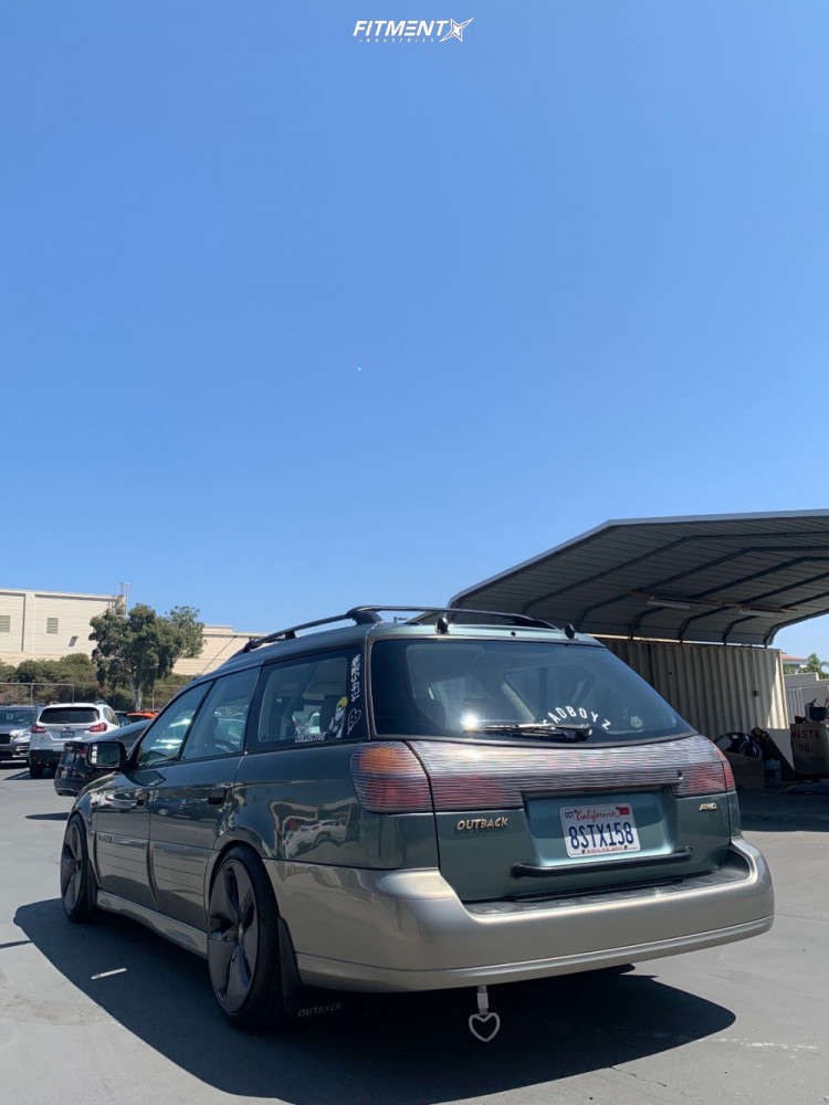 2001 Subaru Outback Base with 18x8.5 OEM Wheels Model 3 Aero and ...