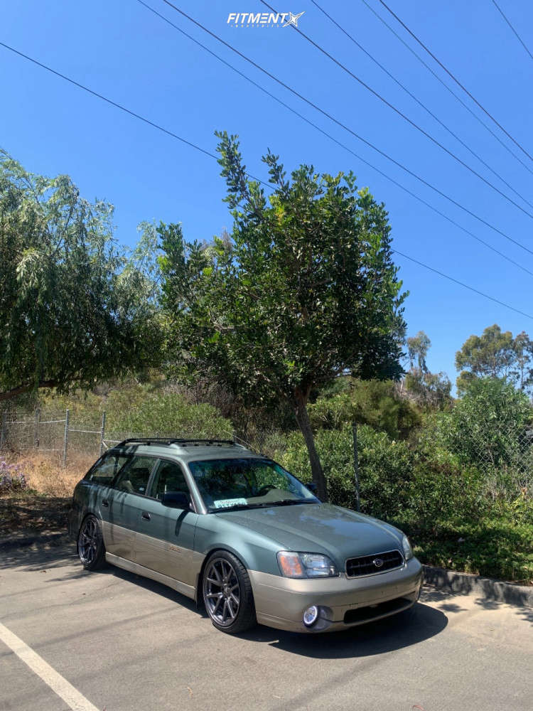 2001 Subaru Outback Base with 18x8.5 OEM Wheels Model 3 Aero and ...