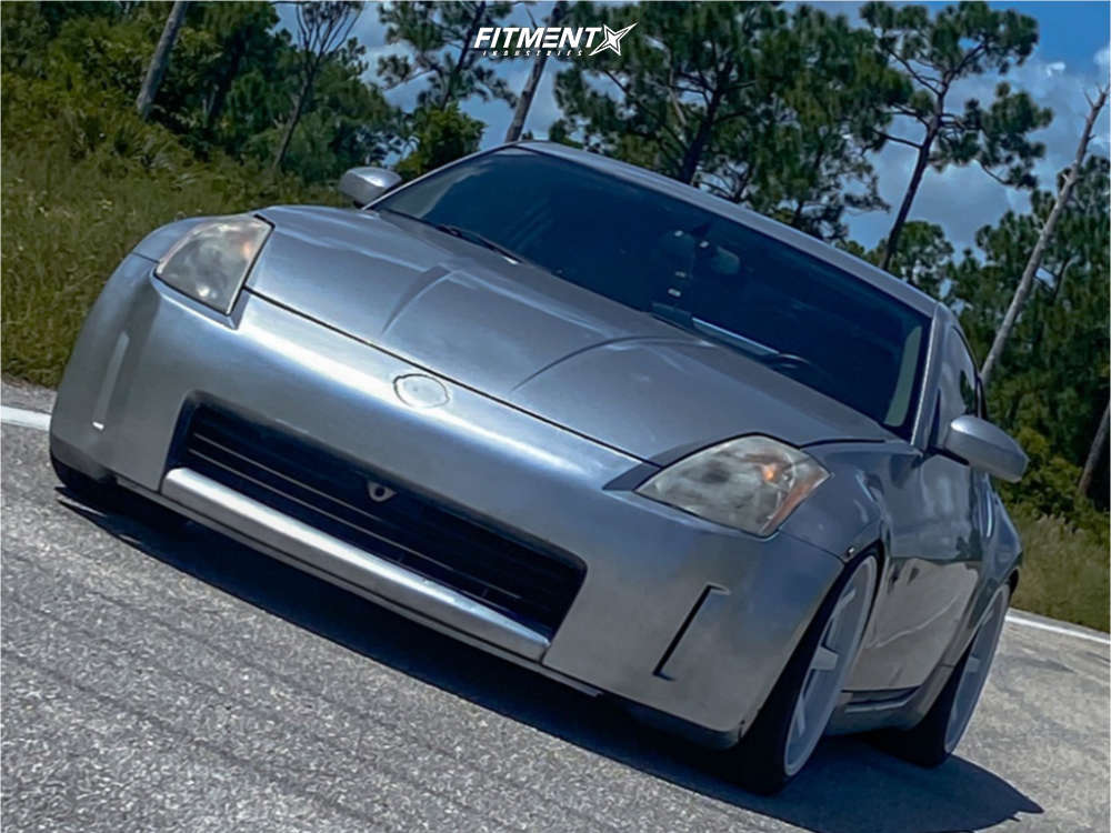 2005 Nissan 350Z 35th Anniversary Edition with 19x10.5 ESR Sr07 and ...