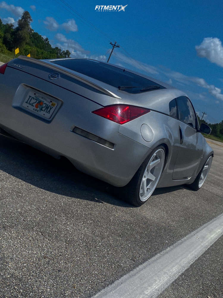 2005 Nissan 350Z 35th Anniversary Edition with 19x10.5 ESR Sr07 and ...