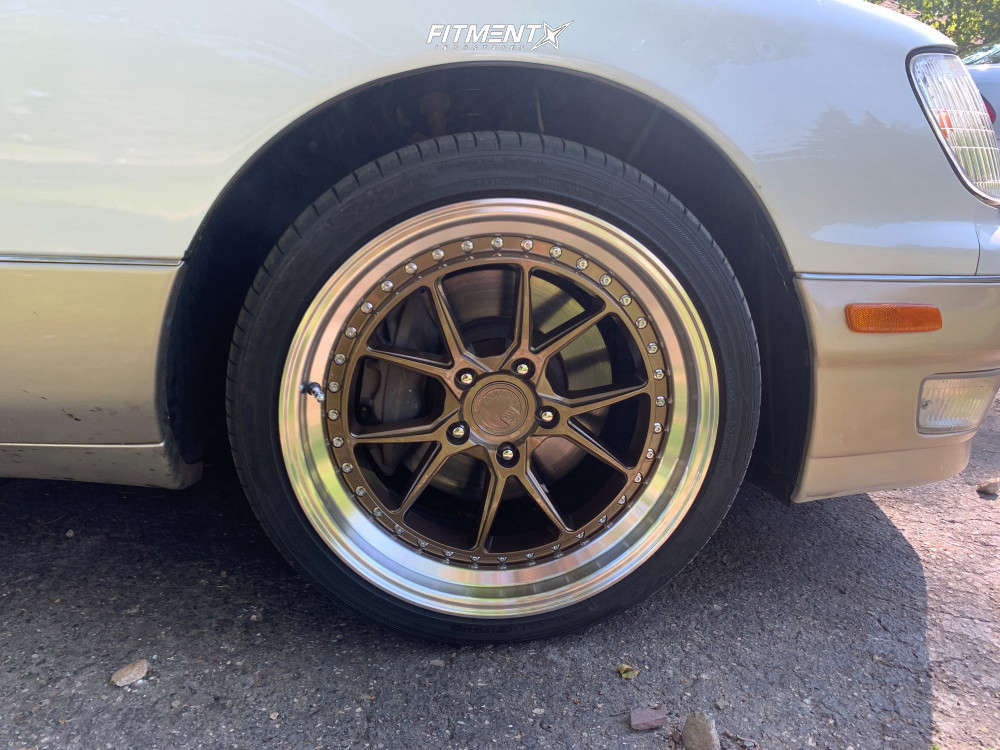 1999 Lexus LS400 Base with 18x8.5 Aodhan Ds08 and Toyo Tires 225x40 on ...