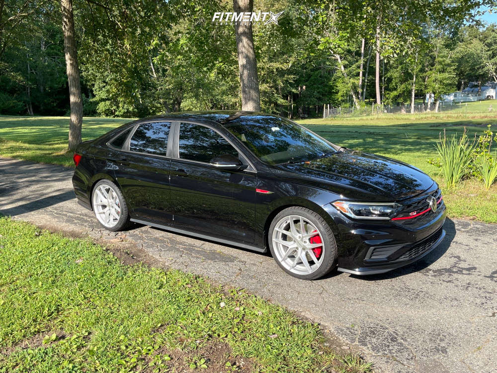 2020 Volkswagen Jetta GLI Autobahn with 19x8.5 Rotiform FLG R133 and ...