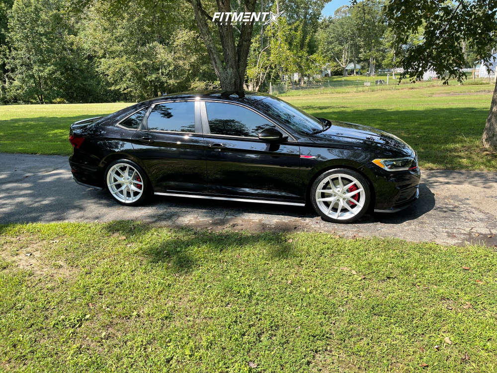 2020 Volkswagen Jetta GLI Autobahn with 19x8.5 Rotiform FLG R133 and ...