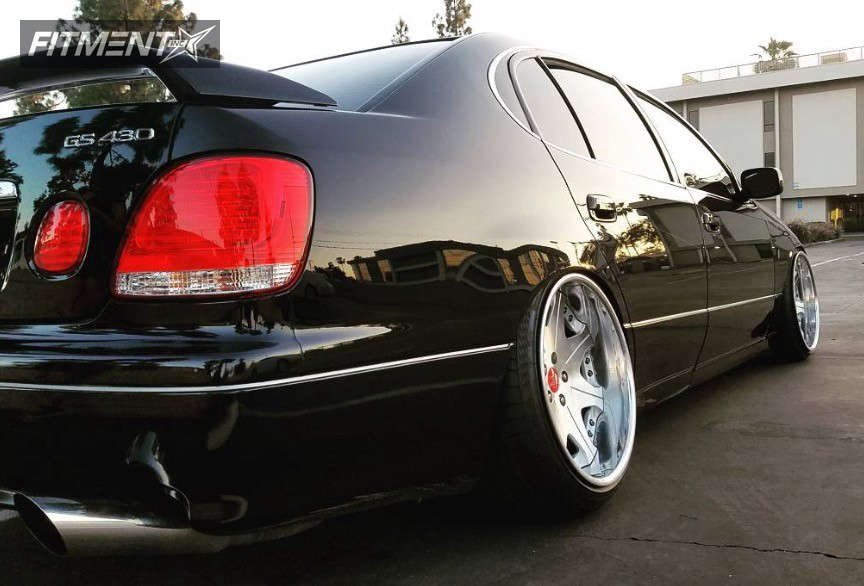 2002 Lexus GS430 Base with 19x11 Leon Hardiritt Waffe and Accelera ...