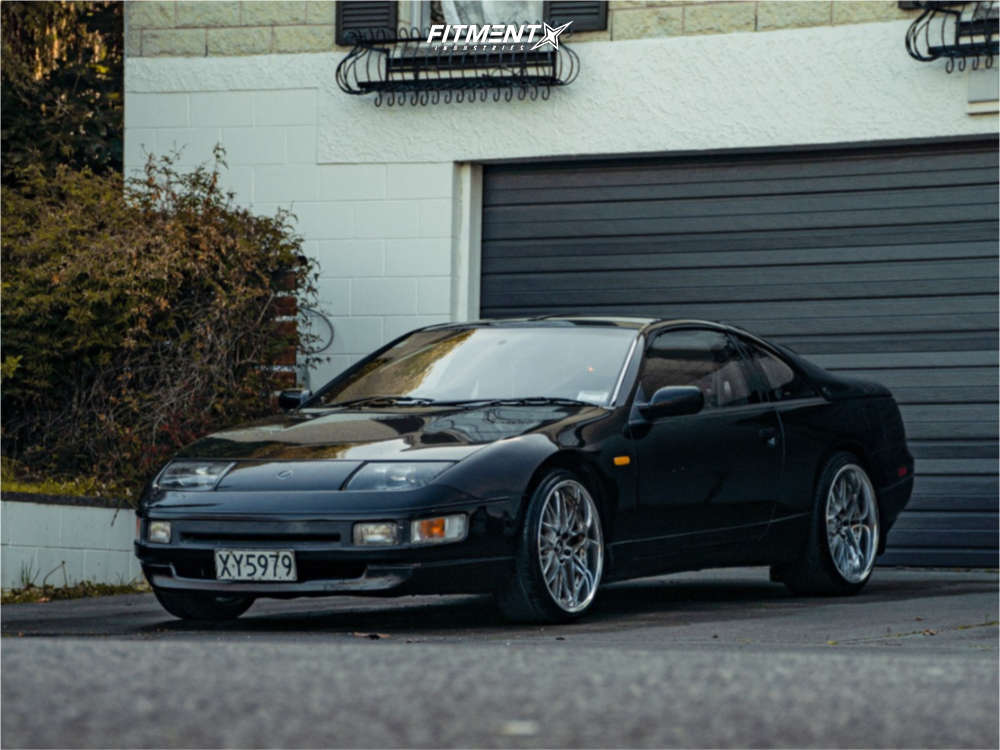 1991 Nissan 300ZX 2 2 with 19x9 Weds Borphe and Pinso Tyres 225x35 on ...
