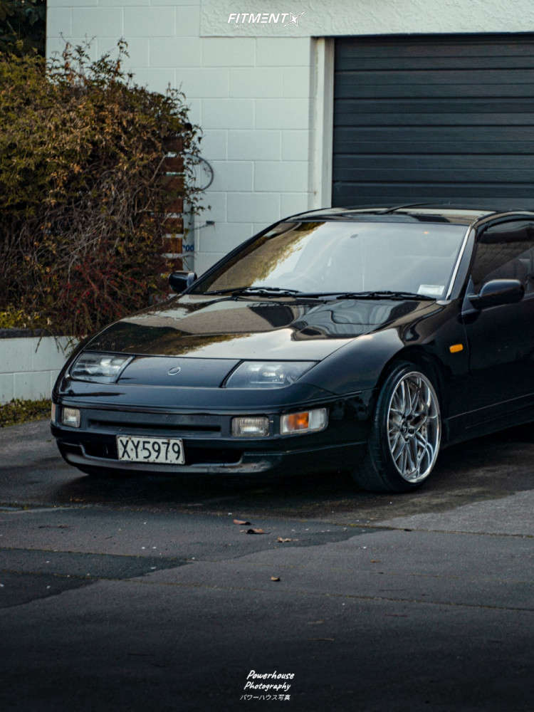 1991 Nissan 300ZX 2 2 with 19x9 Weds Borphe and Pinso Tyres 225x35 on ...