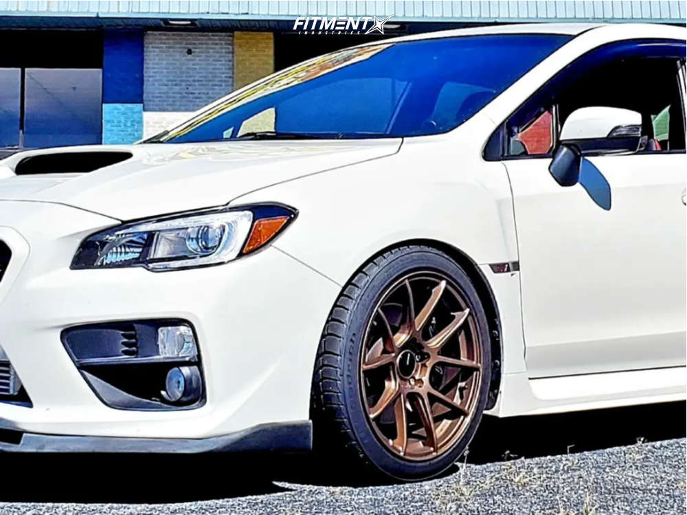 2017 Subaru WRX STI Base with 18x9.5 Enkei Tsv and BFGoodrich 245x40 on ...
