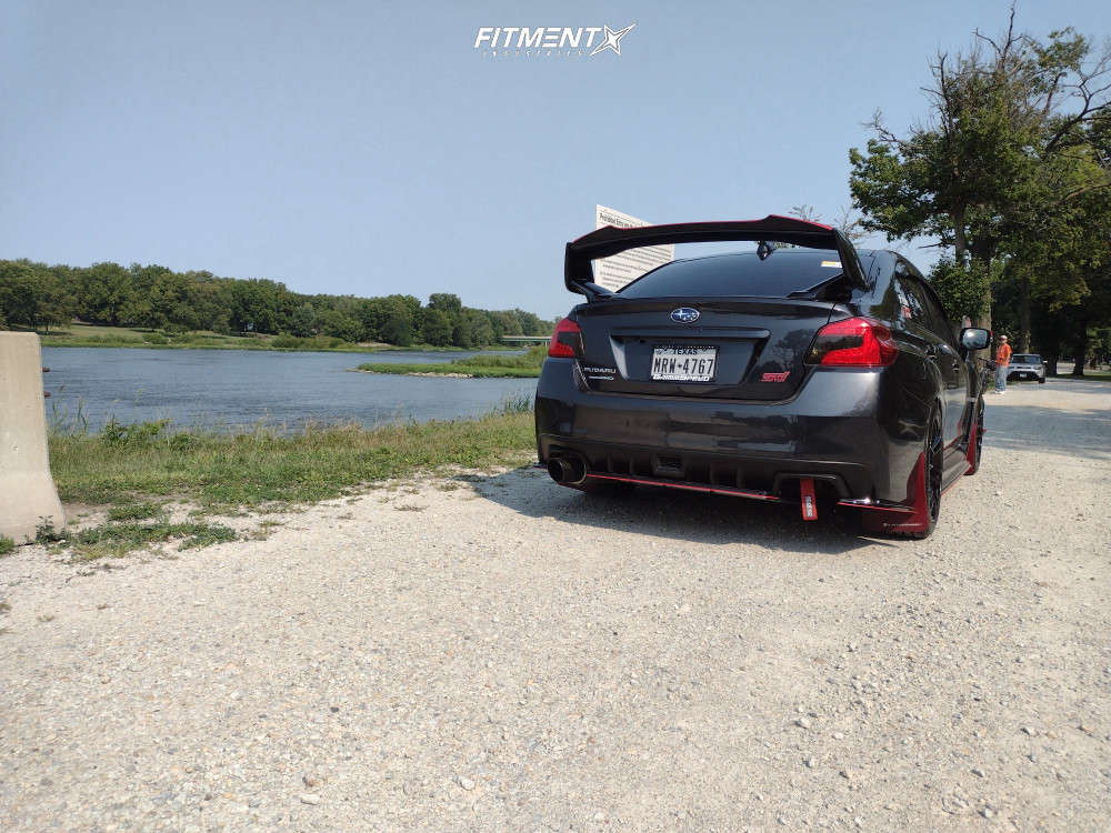 2019 Subaru WRX STI Base with 18x9.5 Rays Engineering 57 Xtc and ...