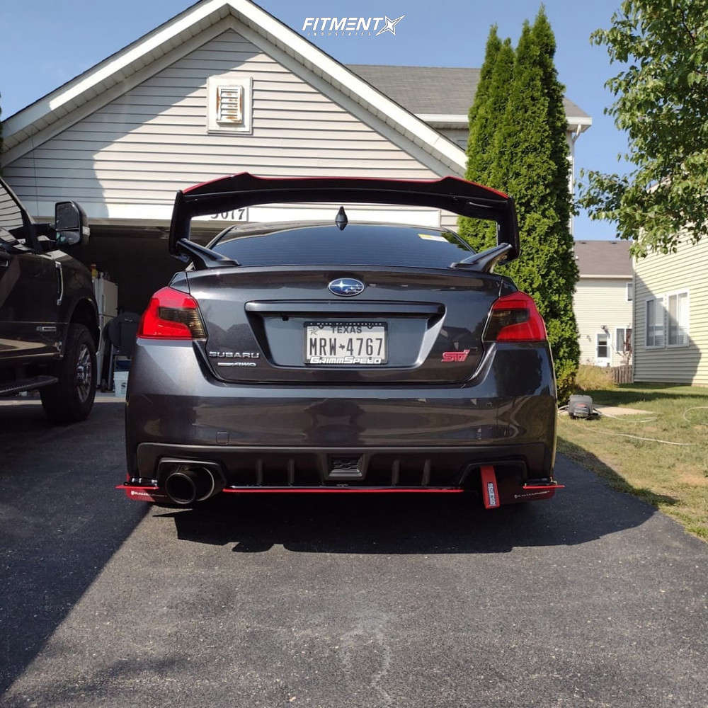 2019 Subaru WRX STI Base with 18x9.5 Rays Engineering 57 Xtc and ...