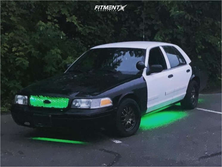 2010 Ford Crown Victoria Police Interceptor with 17x8.5 F1R F21 and ...
