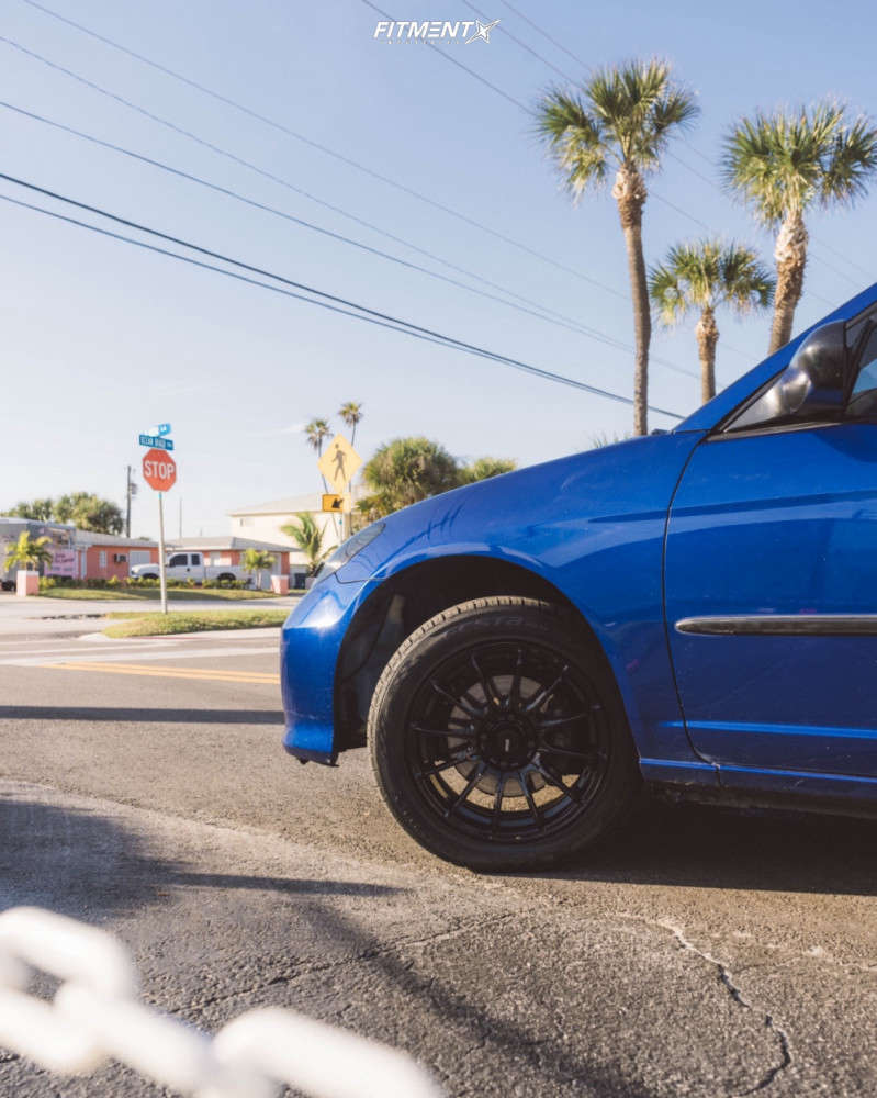 2005 Honda Civic Value Package with 15x7 Konig Dial In and Kumho 205x50 ...