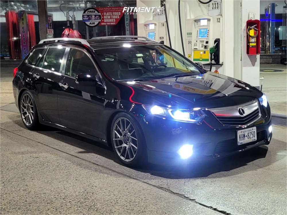 2012 Acura TSX Special Edition with 18x8.5 Enkei Tm7 and Continental ...