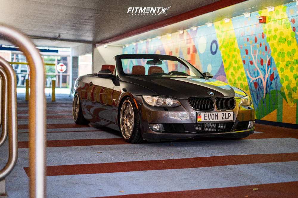 2007 BMW 335i Base with 19x8.5 BBS Ck and Haida 215x35 on Coilovers ...
