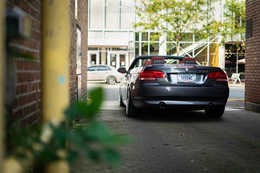 2007 BMW 335i Base with 19x8.5 BBS Ck and Haida 215x35 on Coilovers ...
