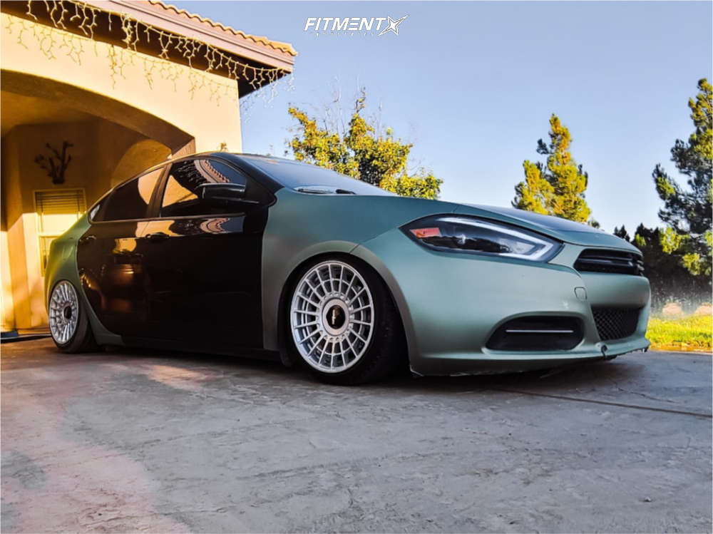 2015 Dodge Dart SE with 17x9 Rotiform Las-r and Toyo Tires 235x40 on ...