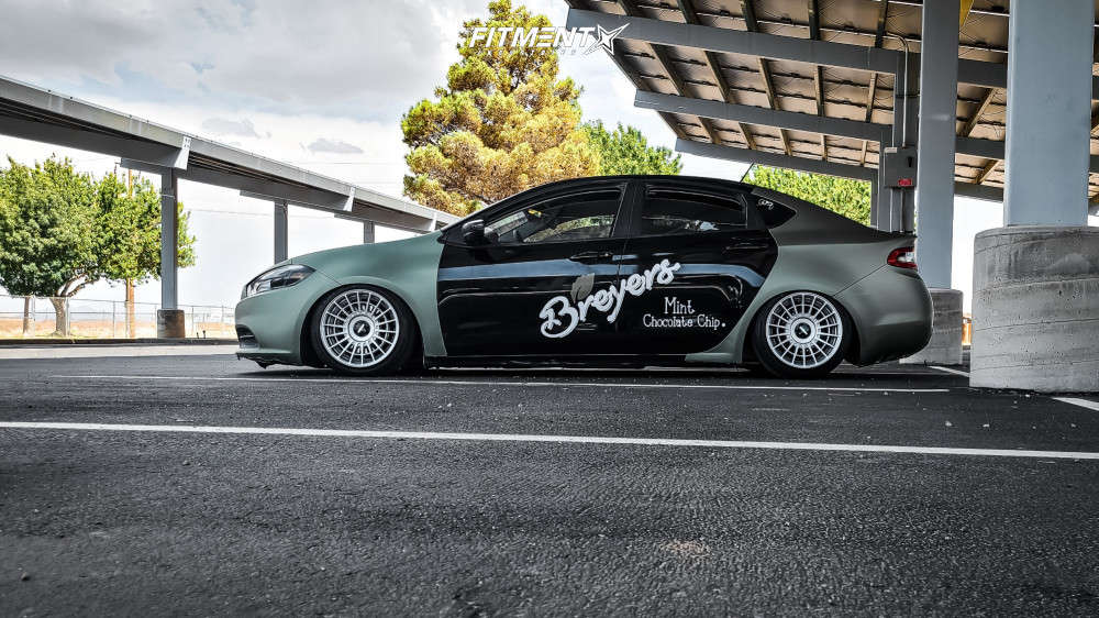 2015 Dodge Dart SE with 17x9 Rotiform Las-r and Toyo Tires 235x40 on ...