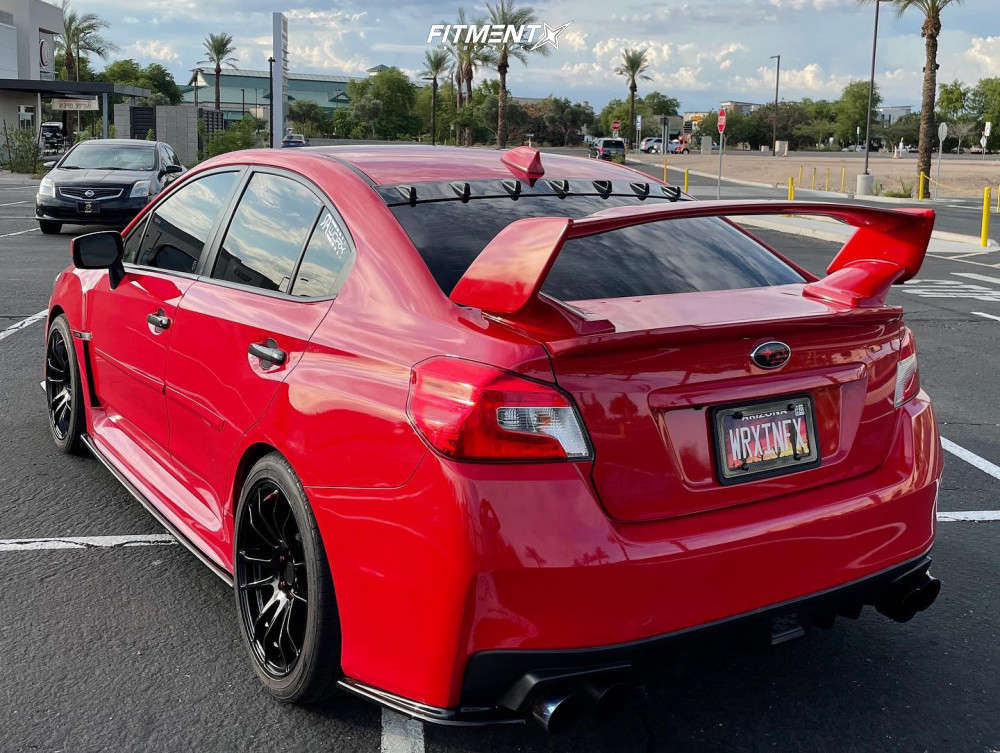 2018 Subaru WRX Base with 18x8.5 AVID1 AV20 and Yokohama 245x45 on ...