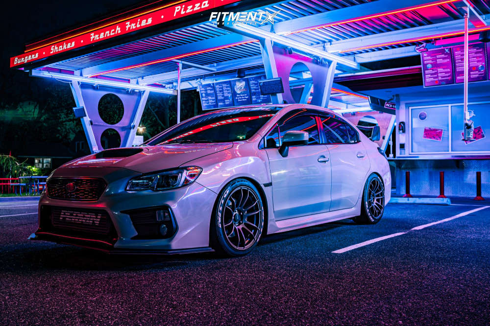 2018 Subaru WRX Premium with 18x9.5 AVID1 AV20 and Nitto 245x40 on ...
