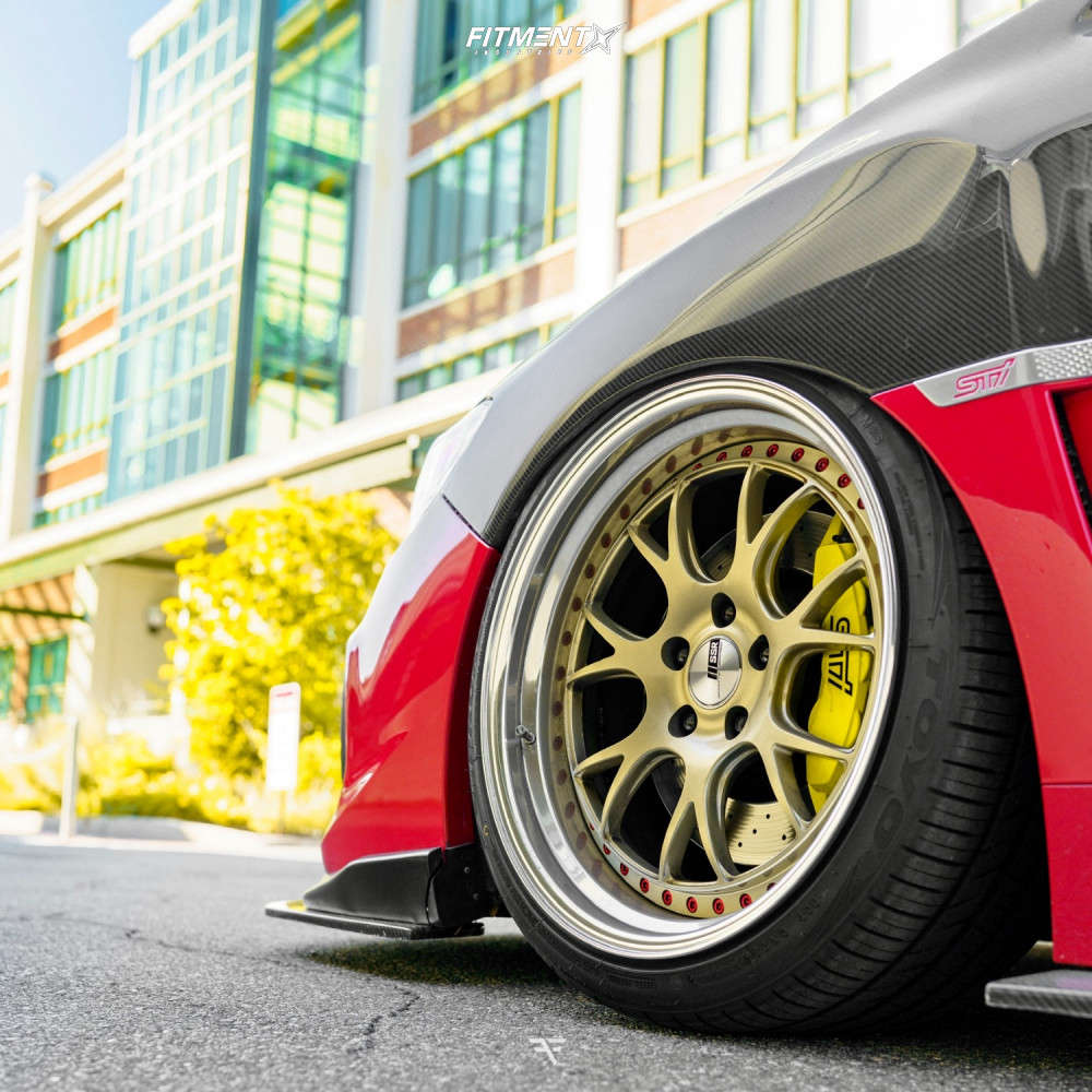 2019 Subaru WRX STI Limited with 19x10 SSR Professor Ms3 and Toyo Tires ...
