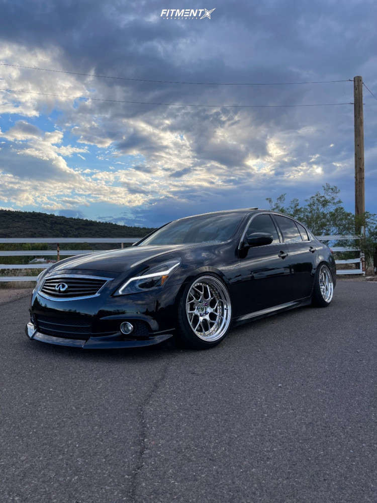 2011 INFINITI G37 Sport with 19x10.5 Aodhan Ds01 and Accelera 245x35 on ...