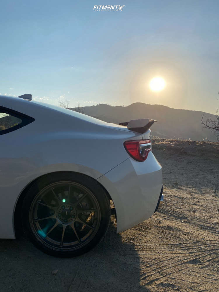 2018 Subaru BRZ Limited with 18x9.5 Konig Dekagram and Vercelli 255x35 ...