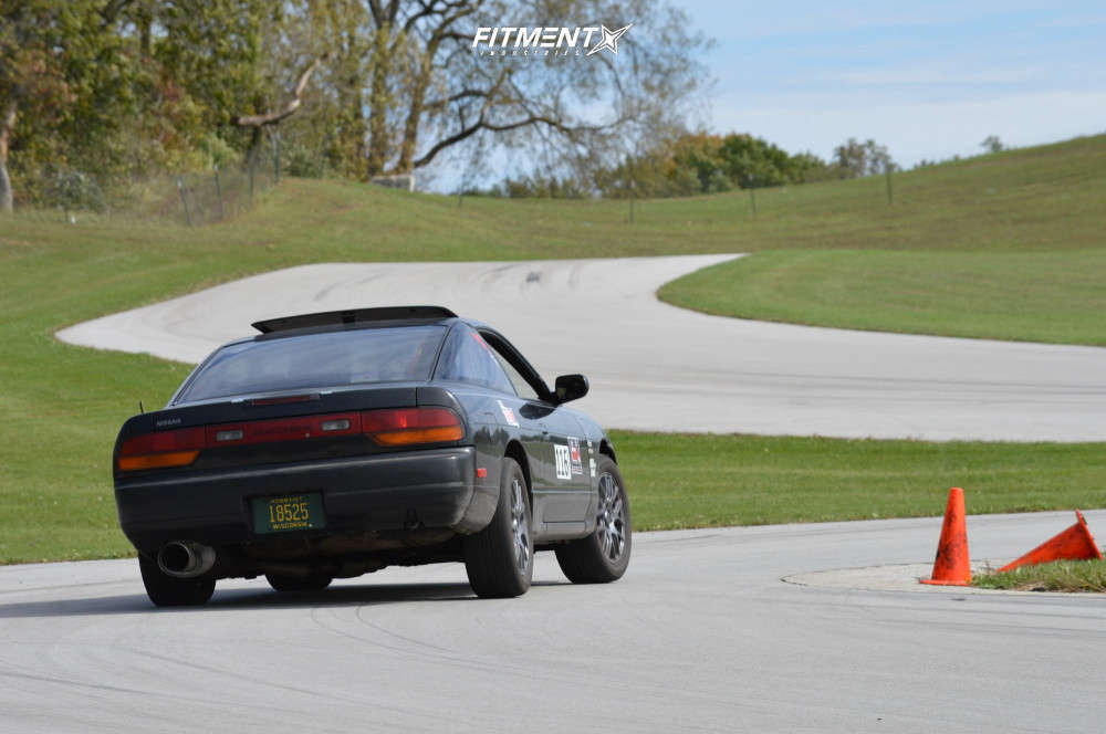 1990 Nissan 240SX SE with 16x7 Vision Cross and BFGoodrich 225x50 on ...