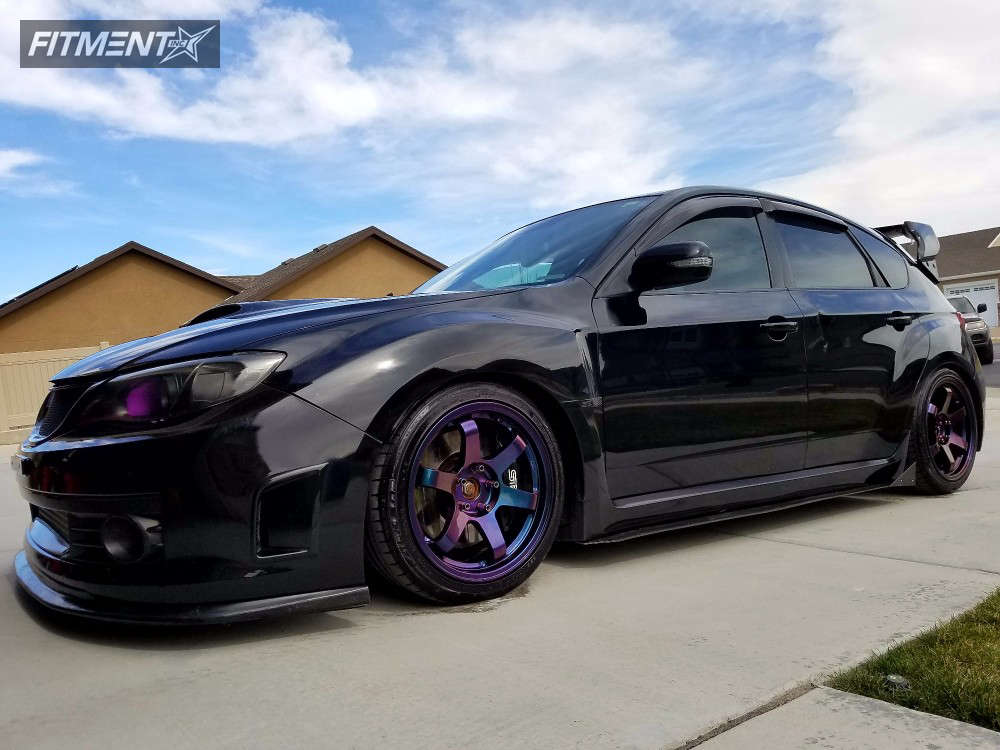 2008 Subaru Impreza WRX STI with 17x9 Rota Grid and Falken 235x40 on ...