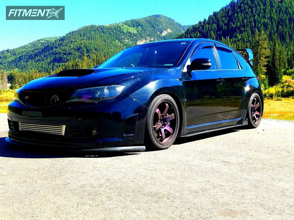 2008 Subaru Impreza WRX STI with 17x9 Rota Grid and Falken 235x40 on Coilovers | 187458 ...