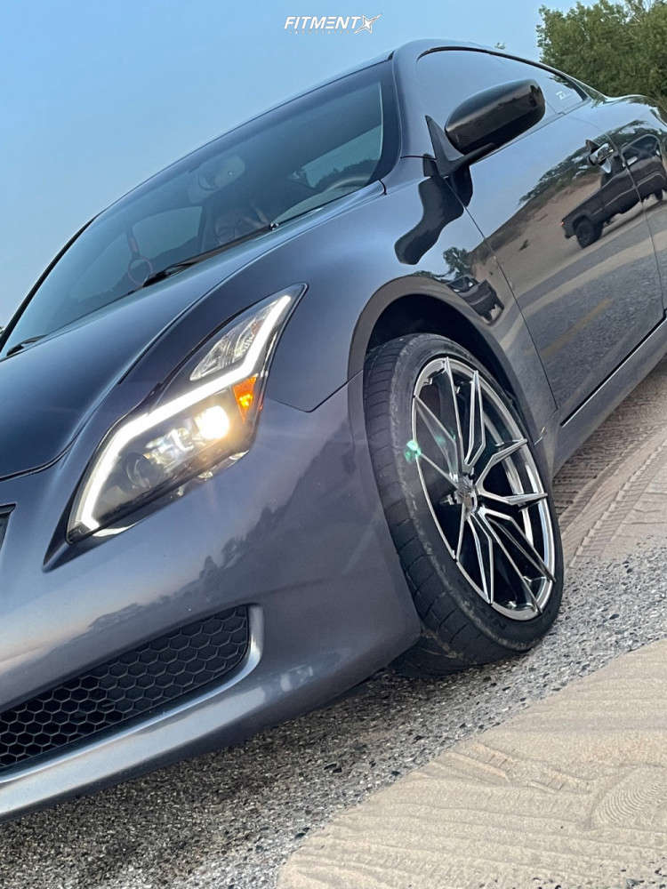 2010 INFINITI G37 X with 19x8.5 XXR 559 and Nitto 245x35 on Stock ...