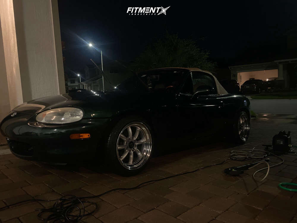 1999 Mazda Miata Base with 15x8 Vors Tr9 and Toyo Tires 195x45 on ...