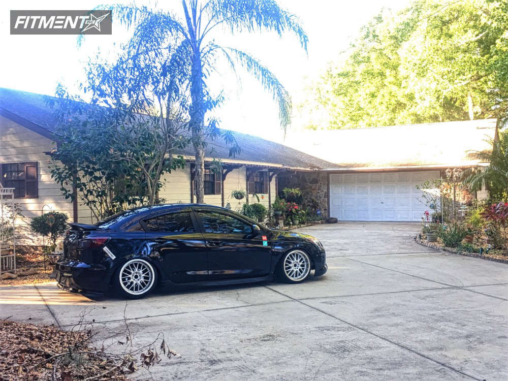 2013 Mazda 3 GX with 18x8.5 STR 514 and Continental 225x40 on Coilovers ...