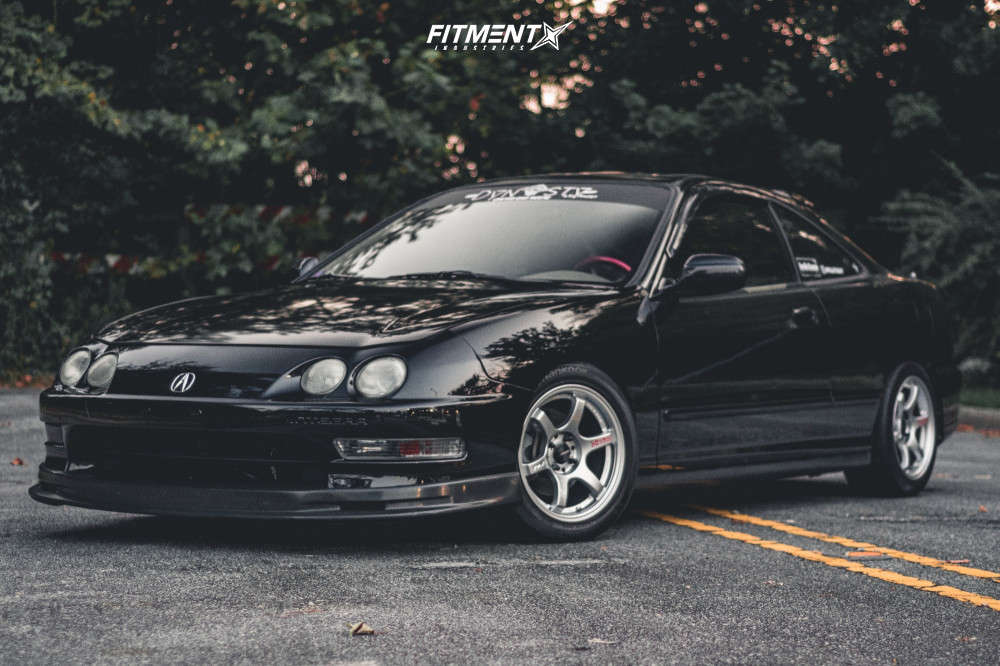 2001 Acura Integra LS with 15x8 Gram Lights 57dr and Hankook 205x50 on ...